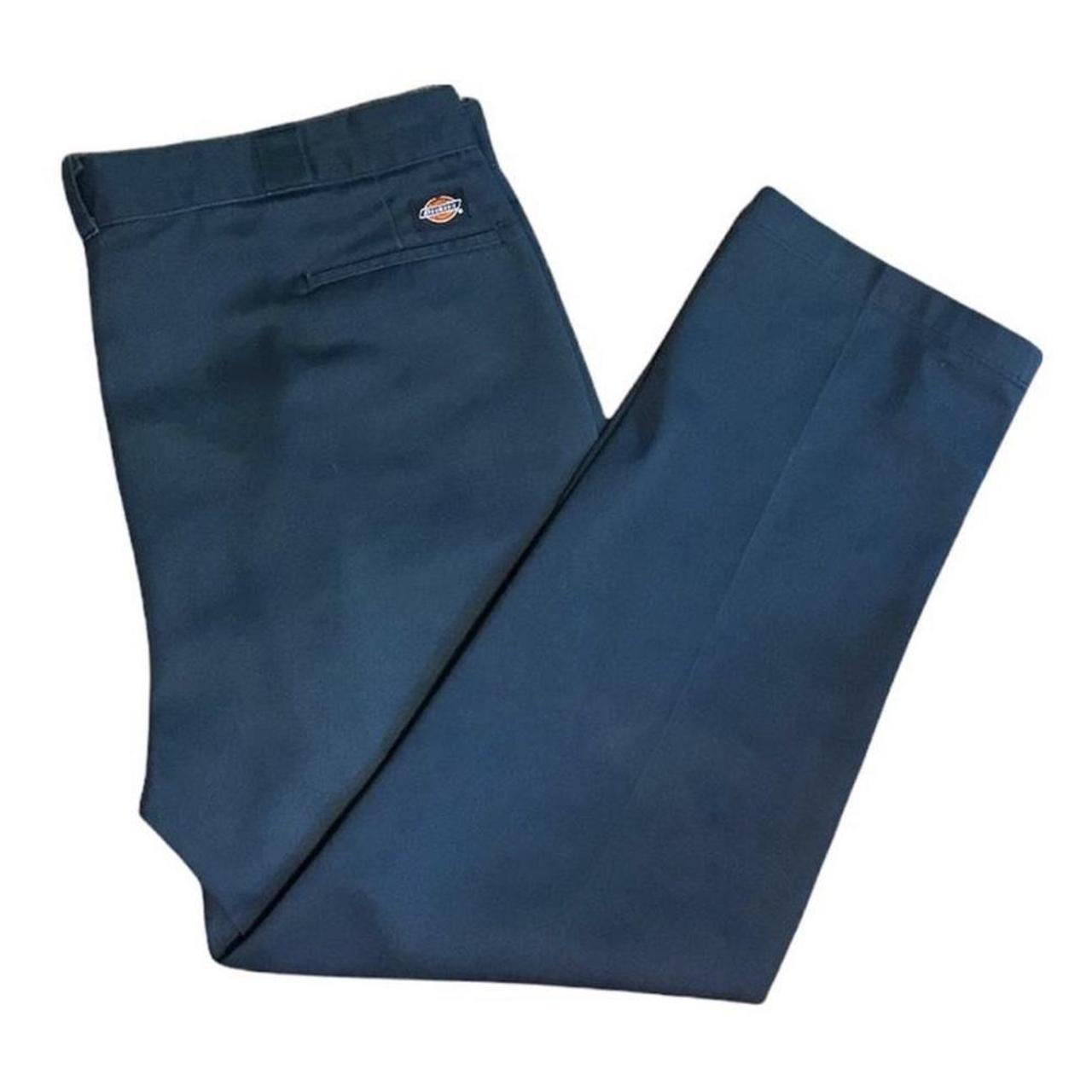 Navy Blue Dickies Pants Oversized Baggy Skate Depop