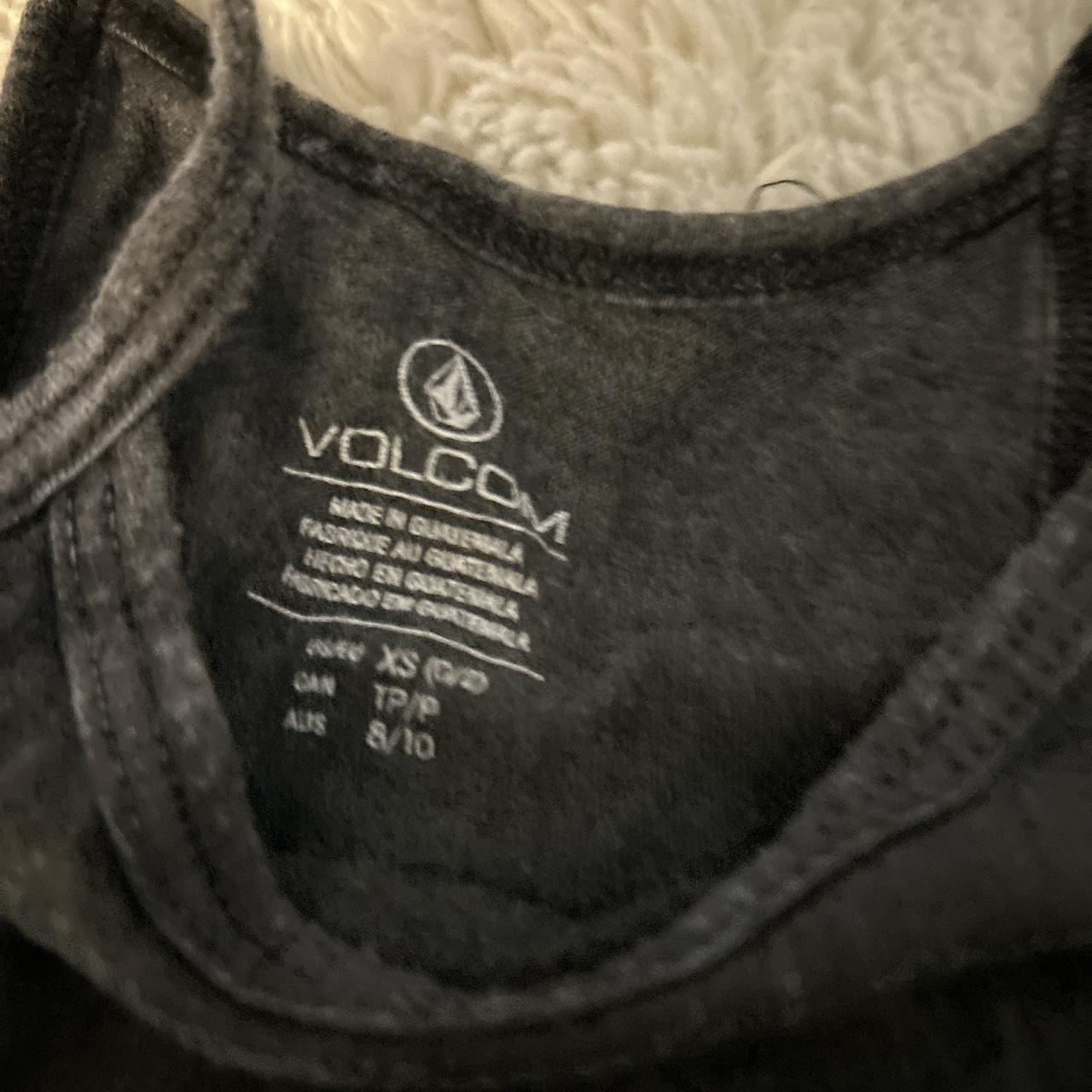 brand new volcom tank top ! gray and has a nice... - Depop