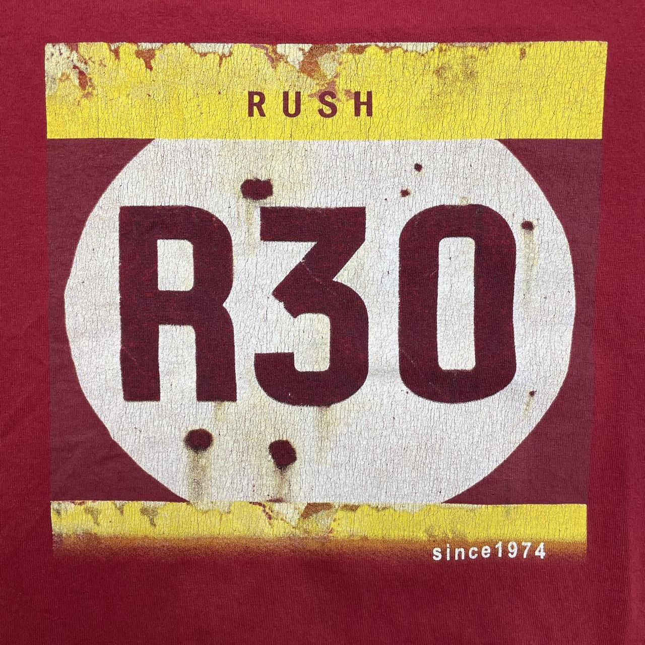 Vintage Vtg 2004 Rush R30 Band 30th Anniversary Tour... - Depop