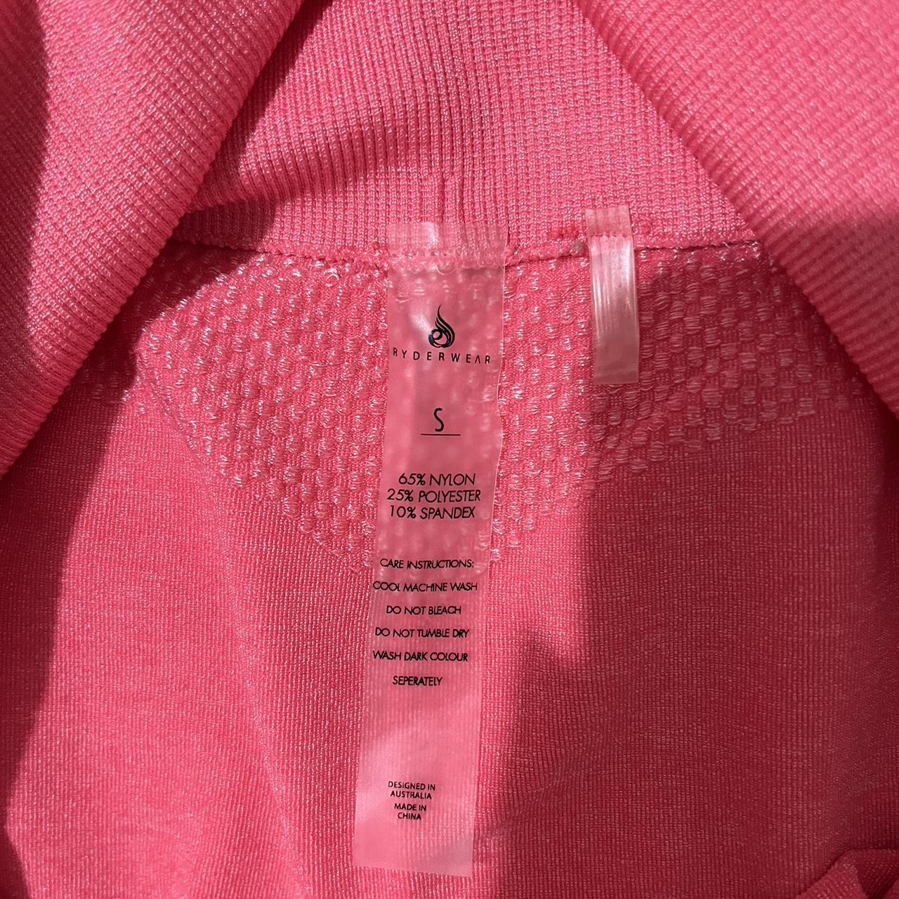 Gymshark Women's Pink and Green Shorts | Depop