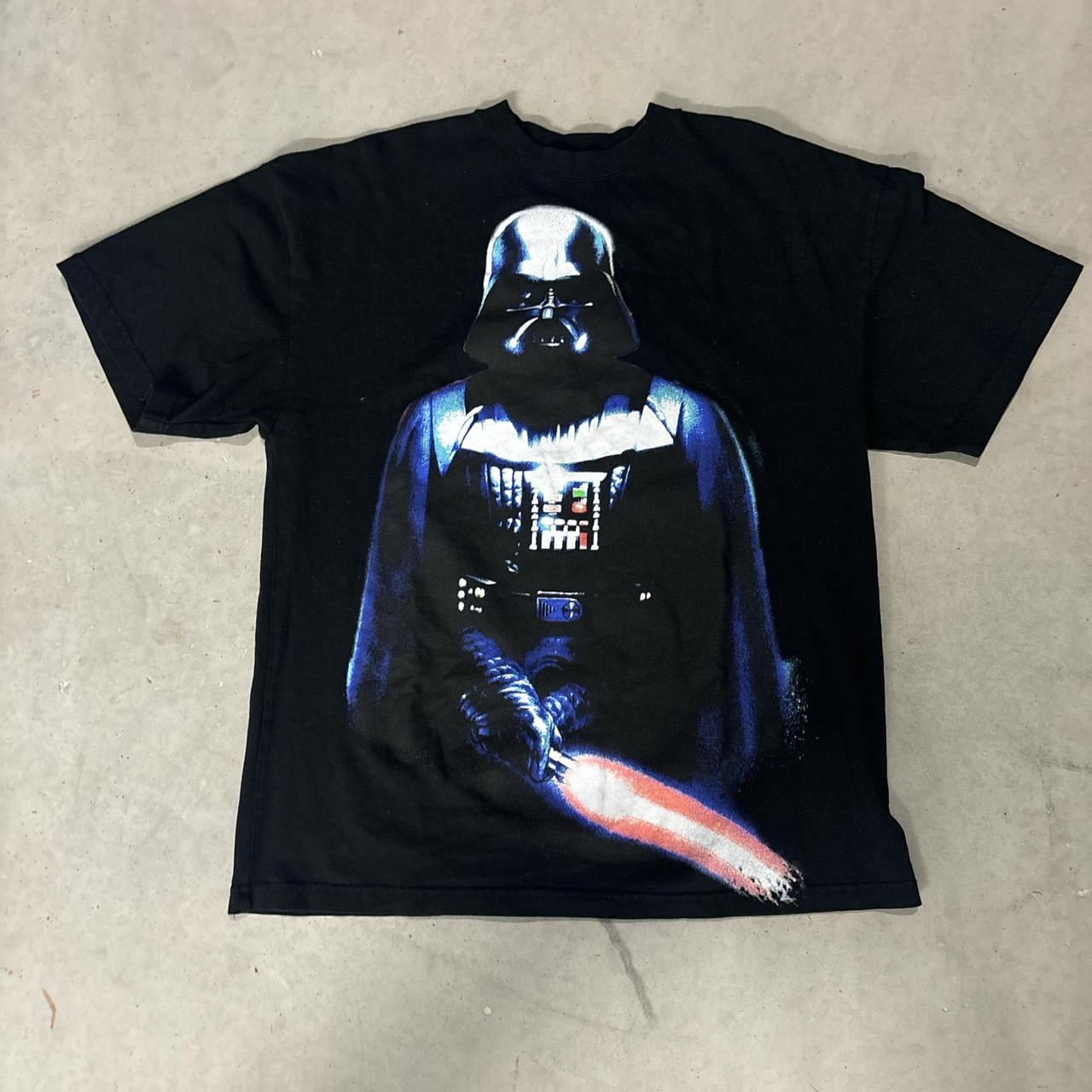 Star Wars Darth Vader Front Graphic Tee - Size... | Depop