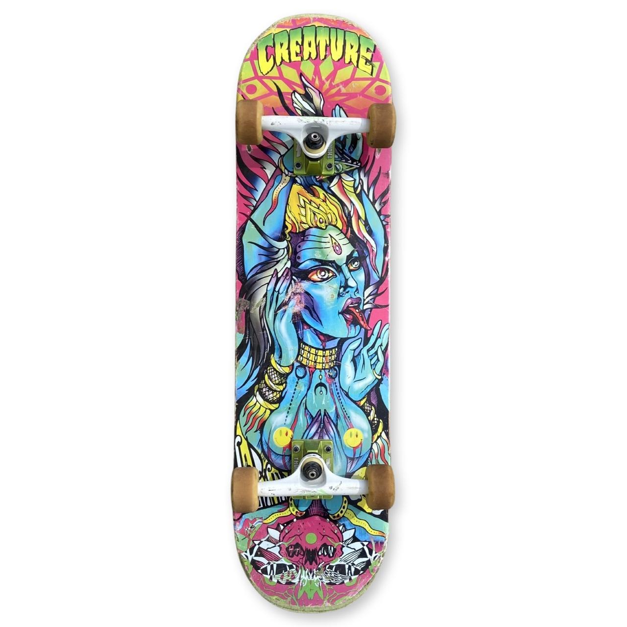 Creature Skateboard Complete Partanen Visions Rare... - Depop