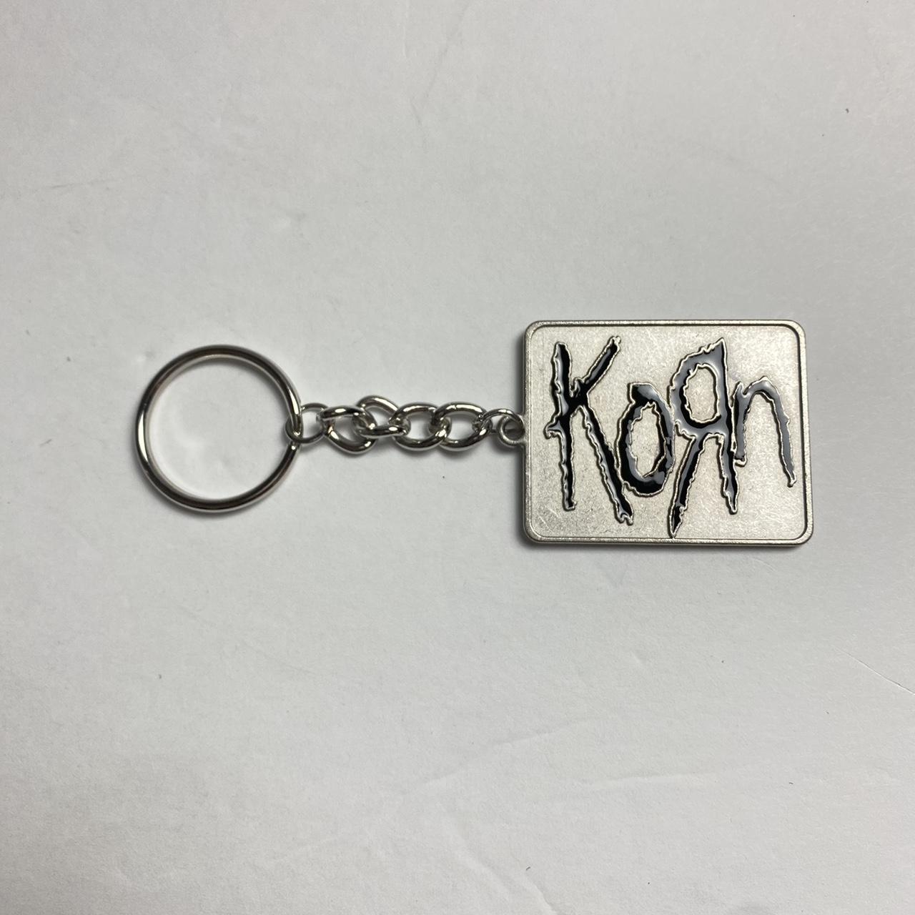 Korn Keychain Rock band Metal keychain... - Depop