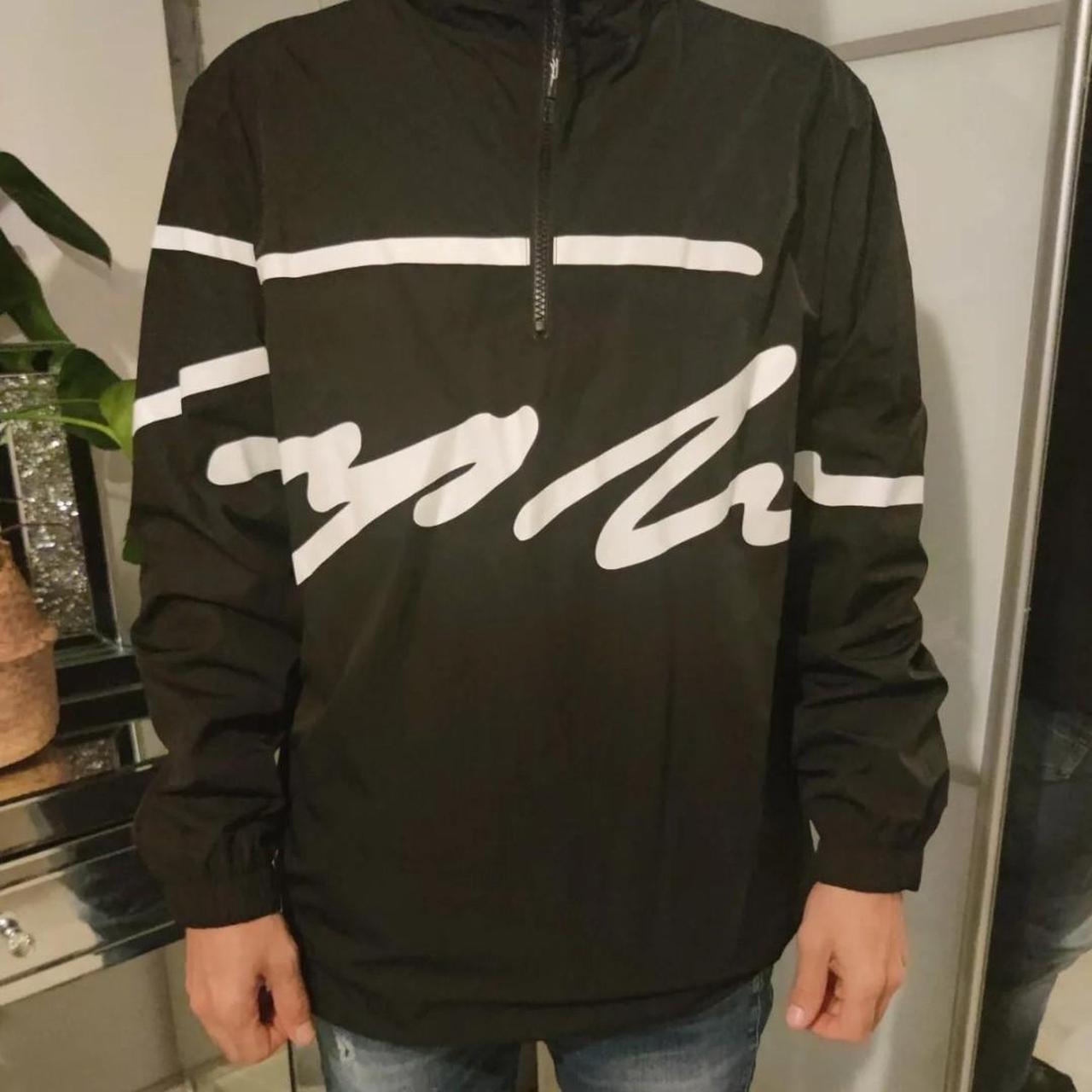 Vintage Men's Signature Quarter Zip Track Jacket RRP... - Depop