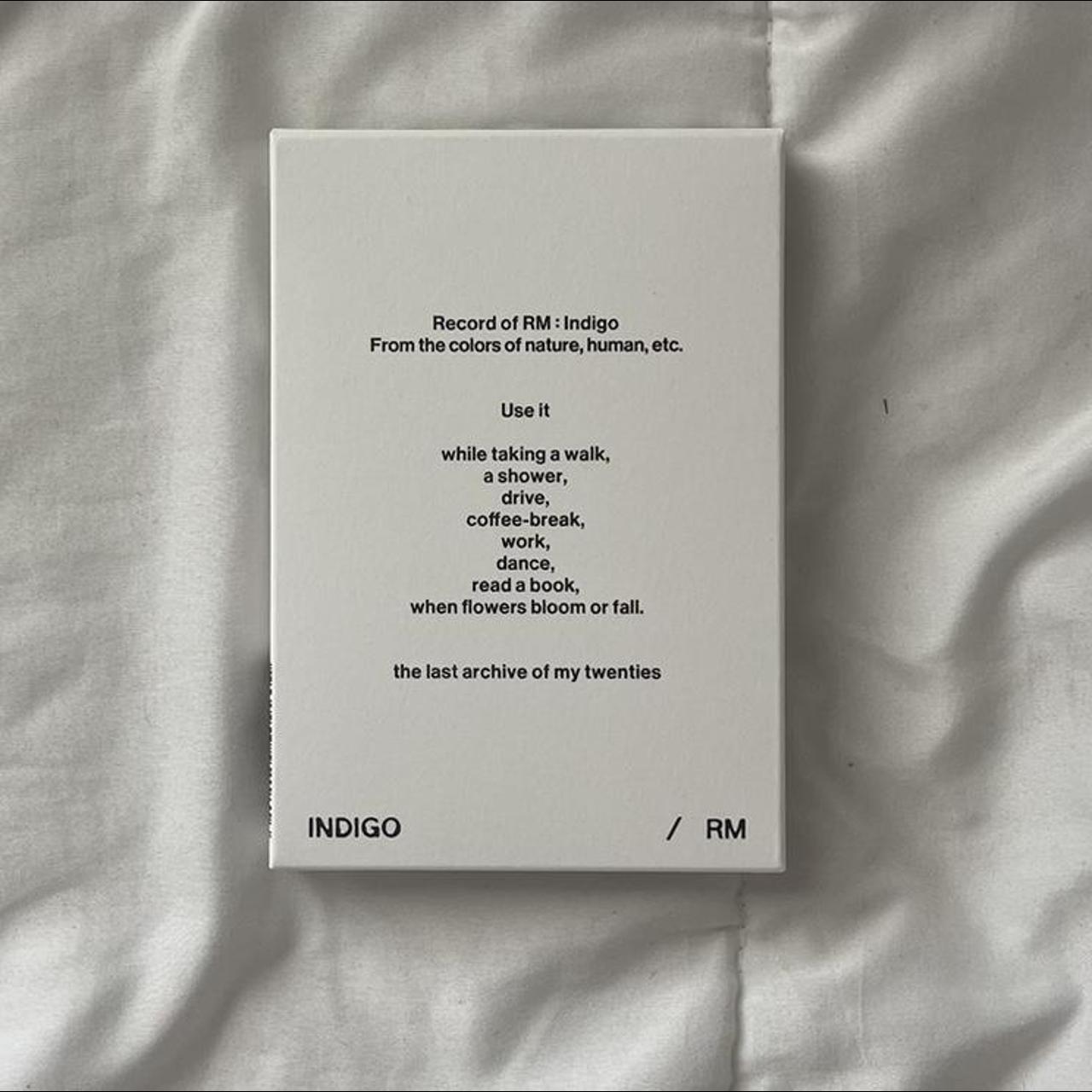 BTS RM Indigo album Weverse album... - Depop