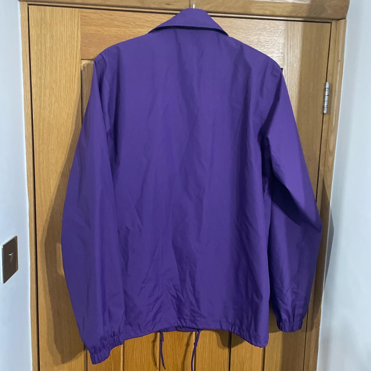 DICKIES PURPLE COACH JACKET LARGE #dickies... - Depop