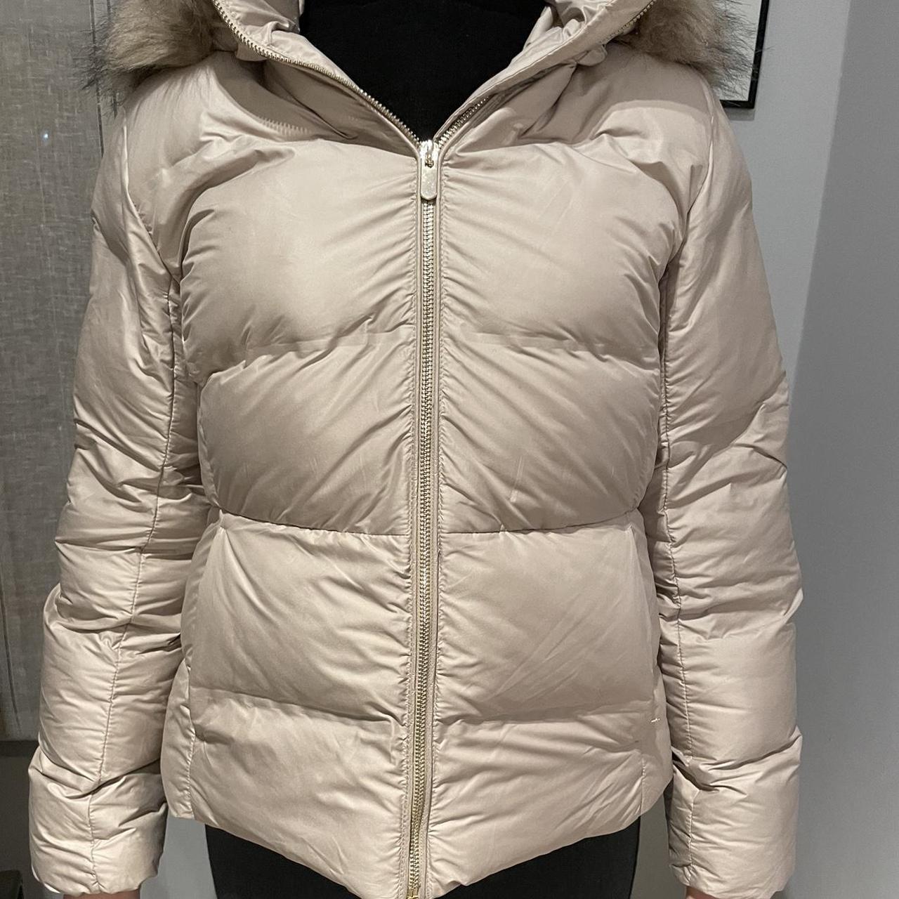 Zara Women's Cream Jacket | Depop