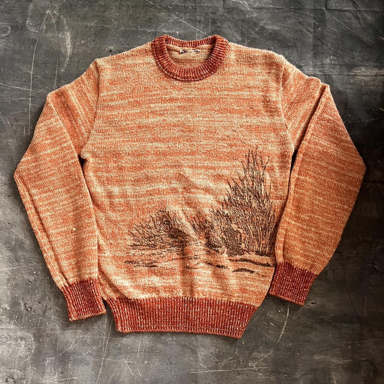 Vintage hand knit sweater Someone’s grandma made... - Depop