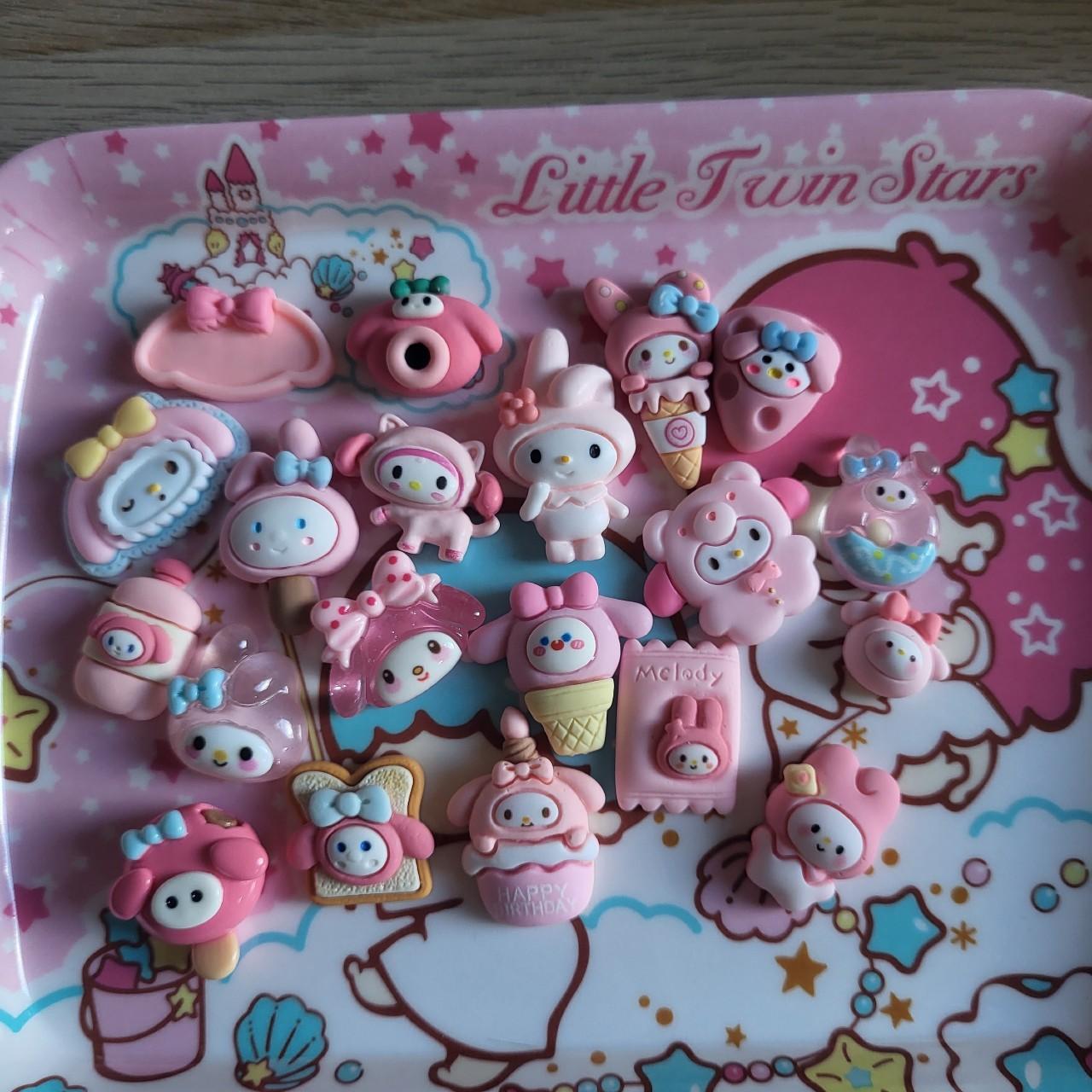Sanrio charms! 100 random sanrio charms, mixed... - Depop