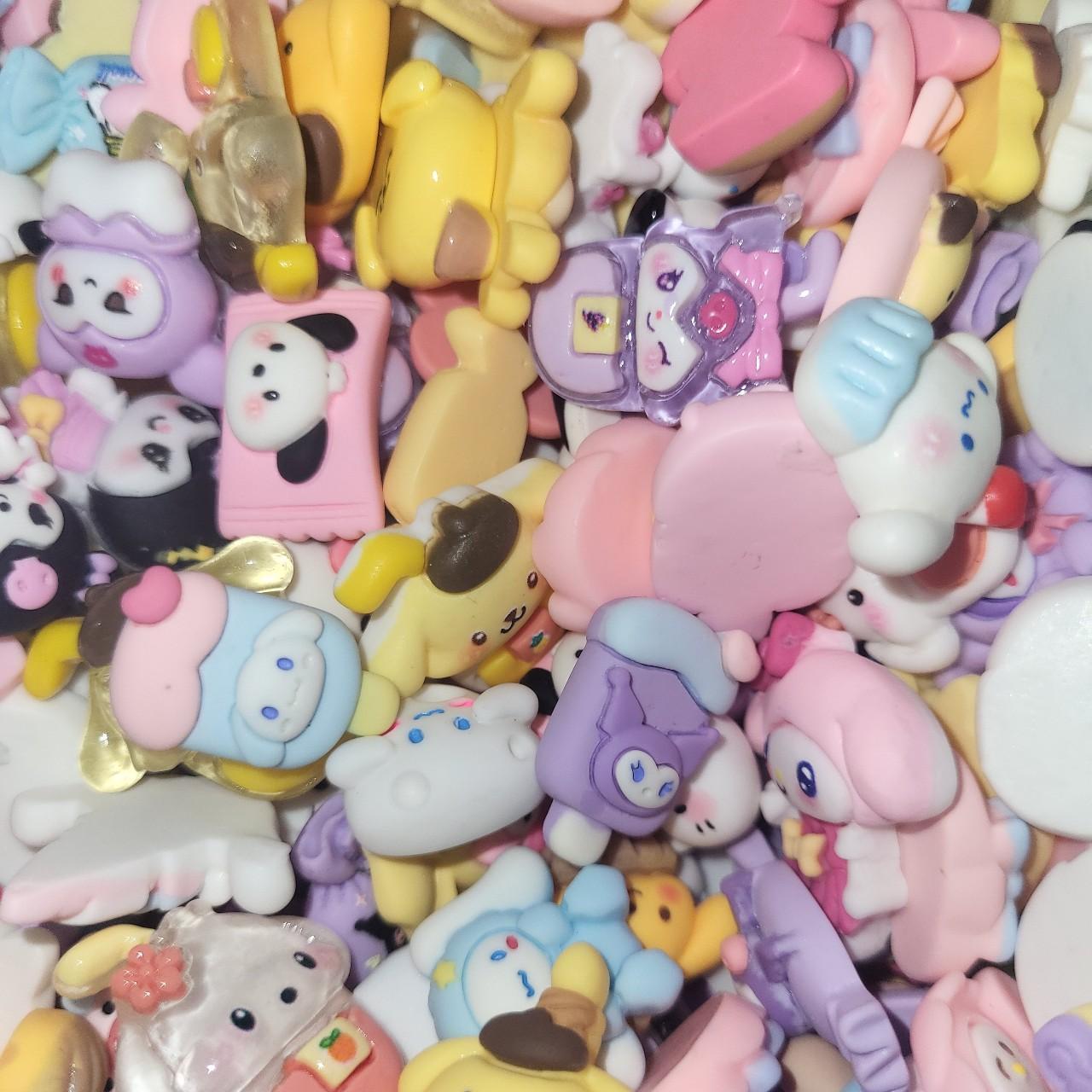 Sanrio charms! 50 random sanrio charms, mixed... - Depop