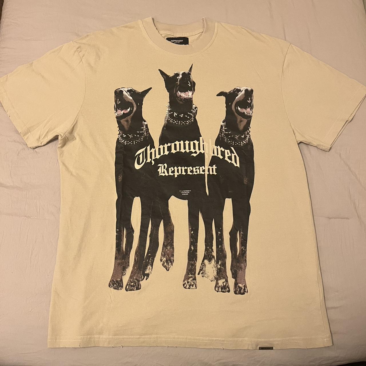Represent T-Shirt - 3 Doberman Size XL BRAND... | Depop