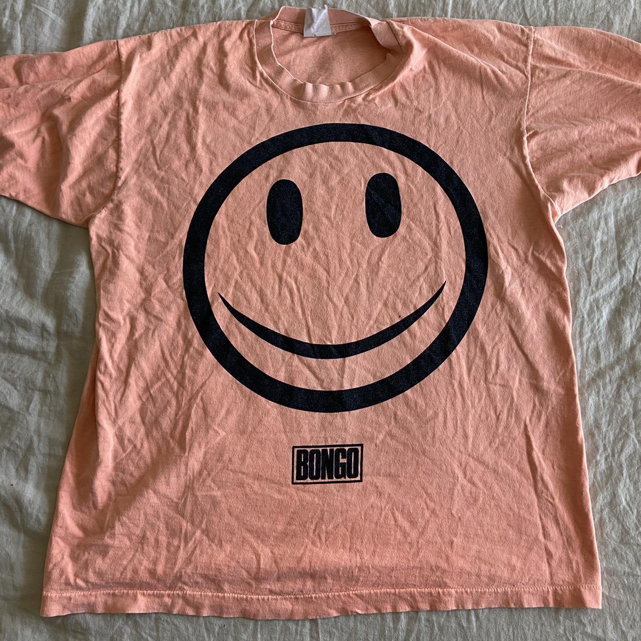 Vintage 90’s BONGO smiley tee. It’s in great... - Depop