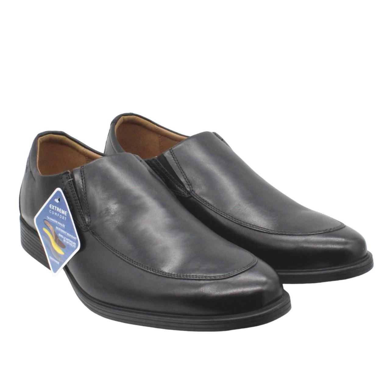 Clarks Whiddon Step (Black Leather) Men's... - Depop