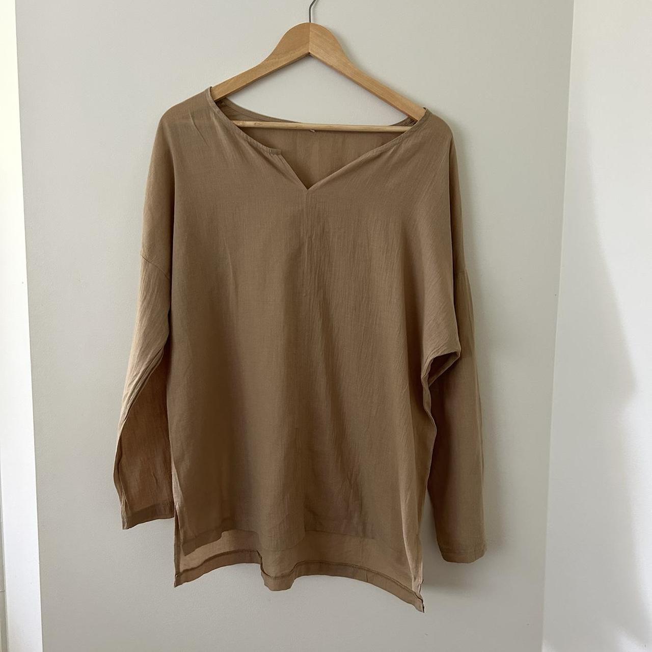 Super cute cover up Light cotton fabric Vintage... - Depop