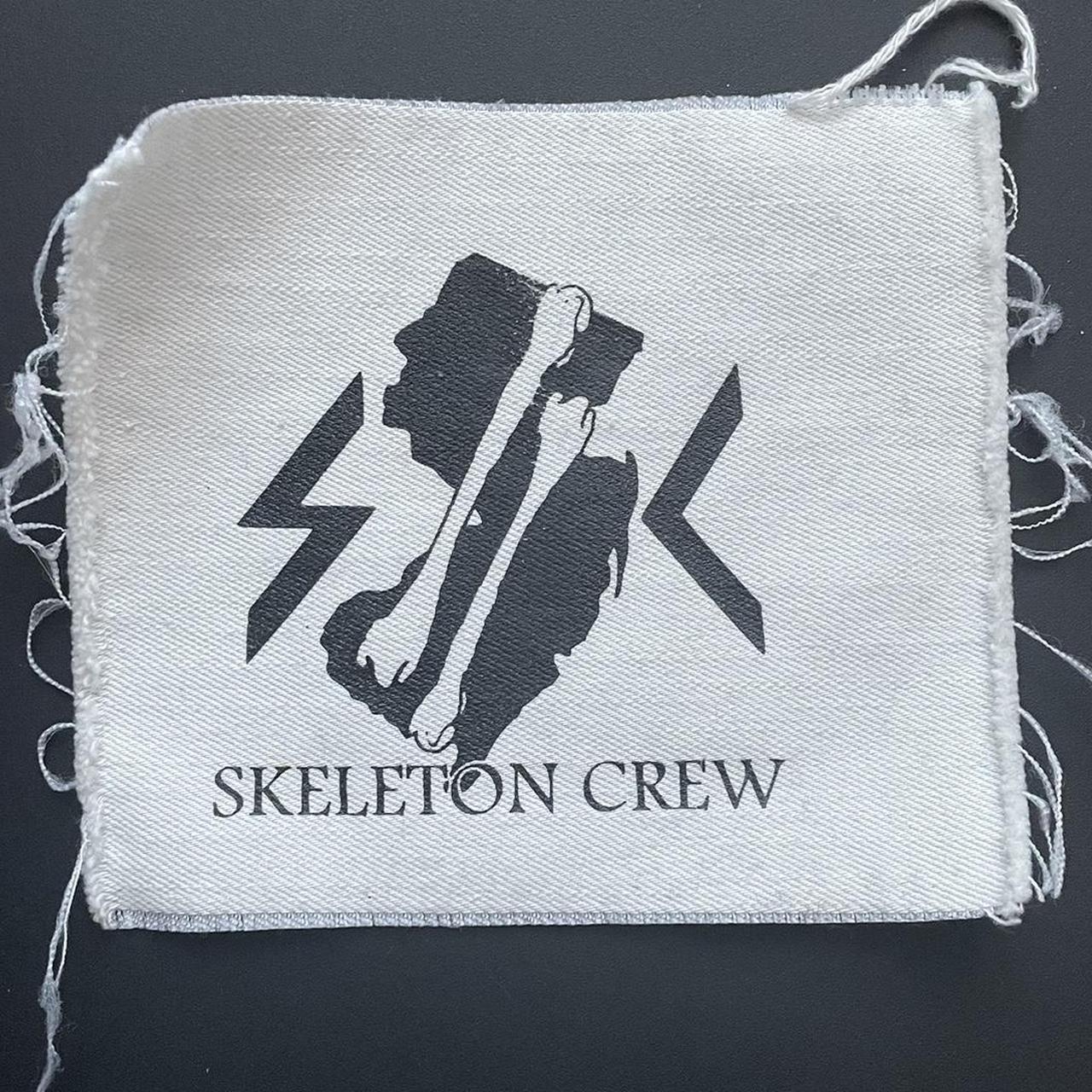 RARE SKELETON CREW NEW JERSEY PATCH From Frank’s... - Depop