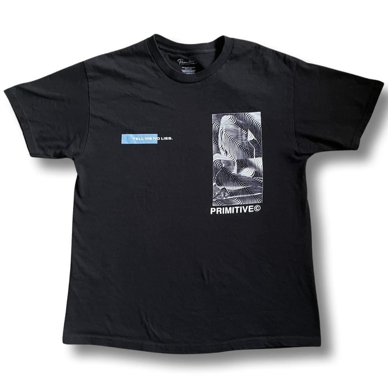 Primitive - tell me no lies - tee Size L Washed and... - Depop