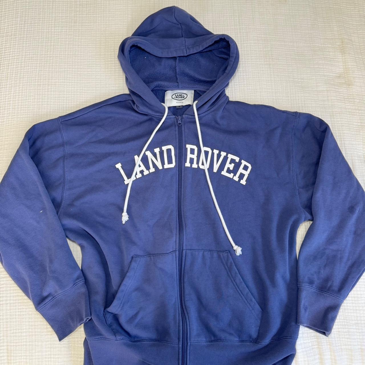 Land Rover Pacsun Zip Up Has a few small spots on... - Depop