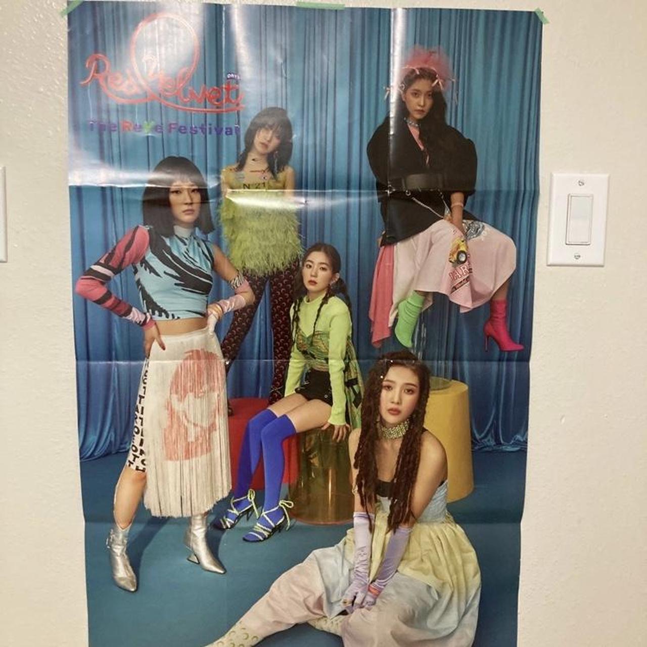Red velvet poster from their ReVe Festival... - Depop