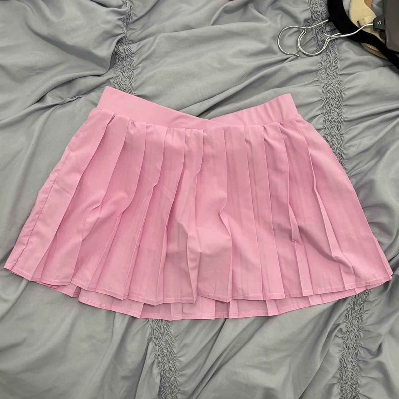 Barbie pink frankie’s bikinis Active tennis skirt... | Depop