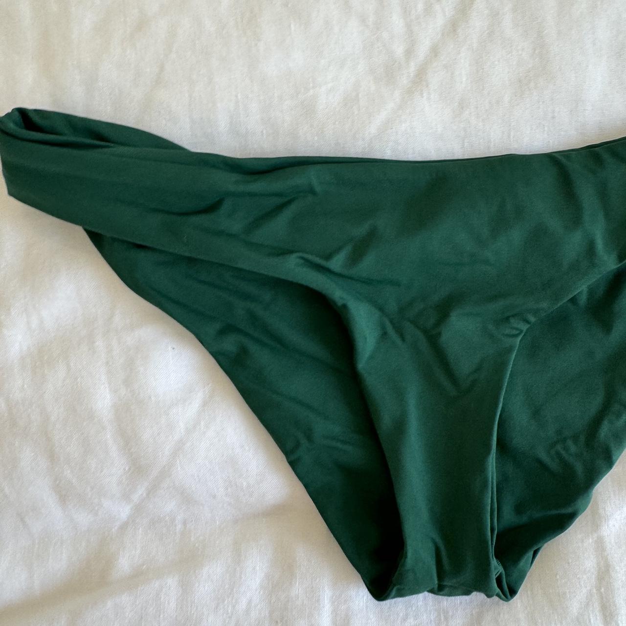Emerald green bikini bottoms - forget the brand (no... | Depop