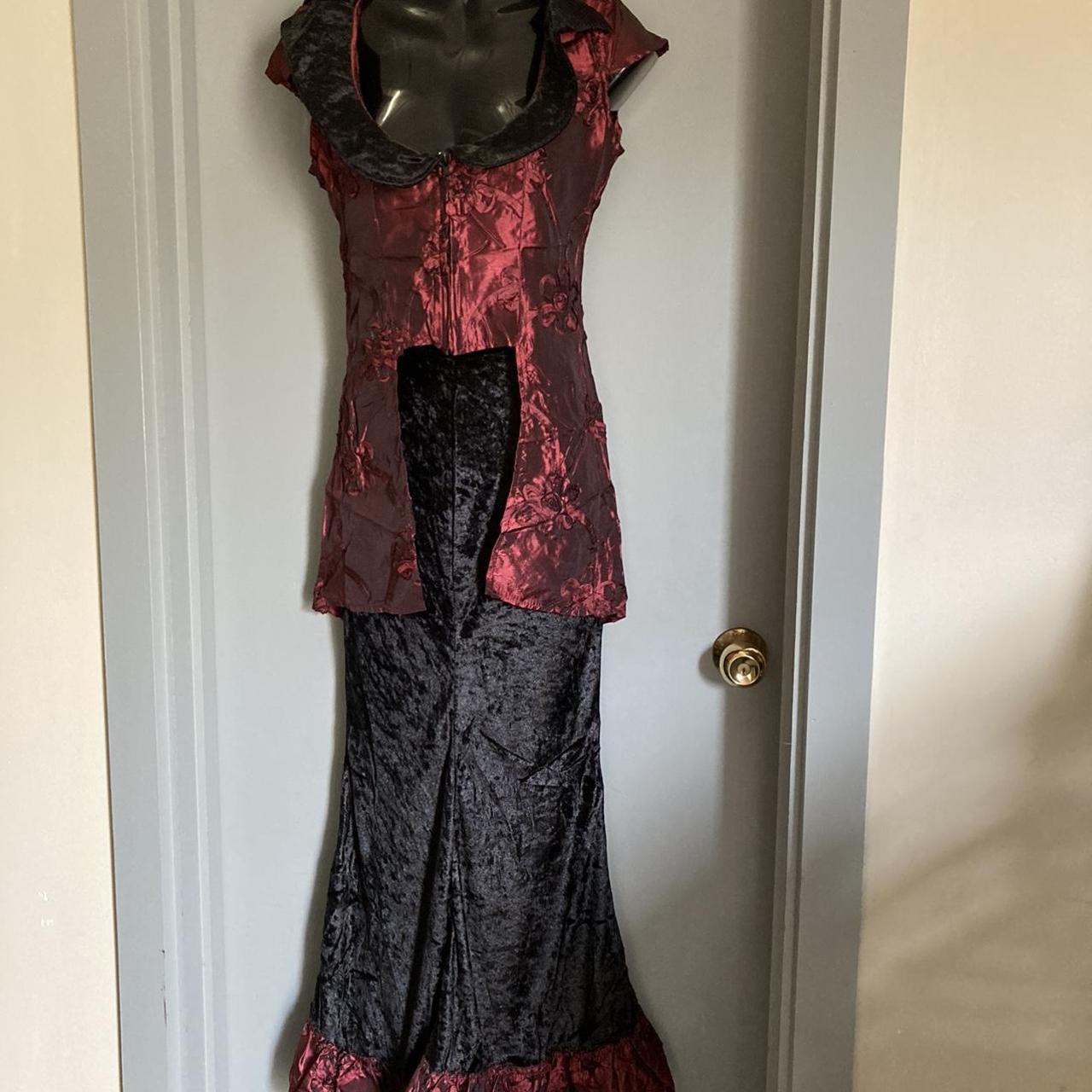 🎃 witchy goth vampire set 🎃 perfect Halloween dress... - Depop