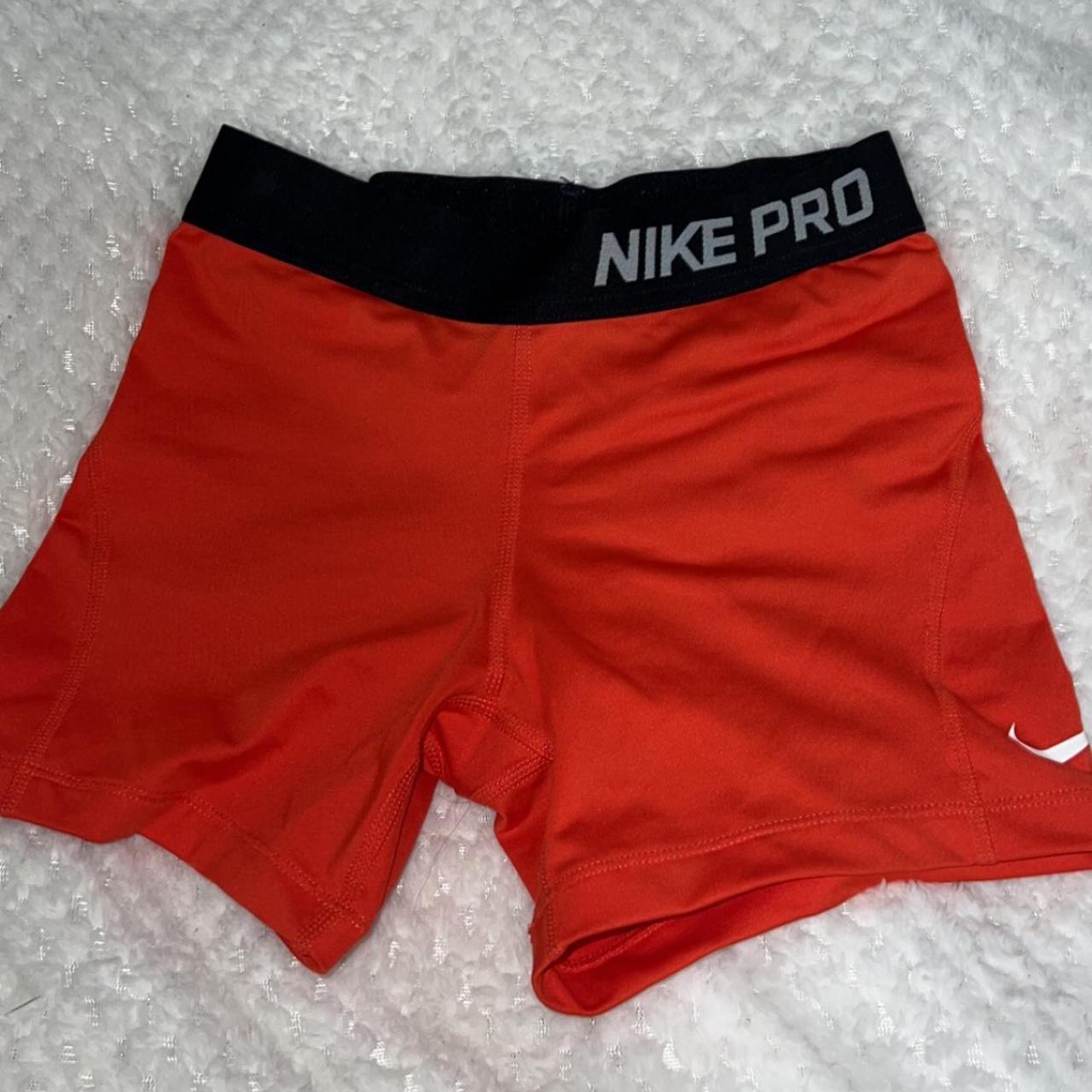 KIDS MEDIUM!! red nike pros #nike #nikepro... - Depop