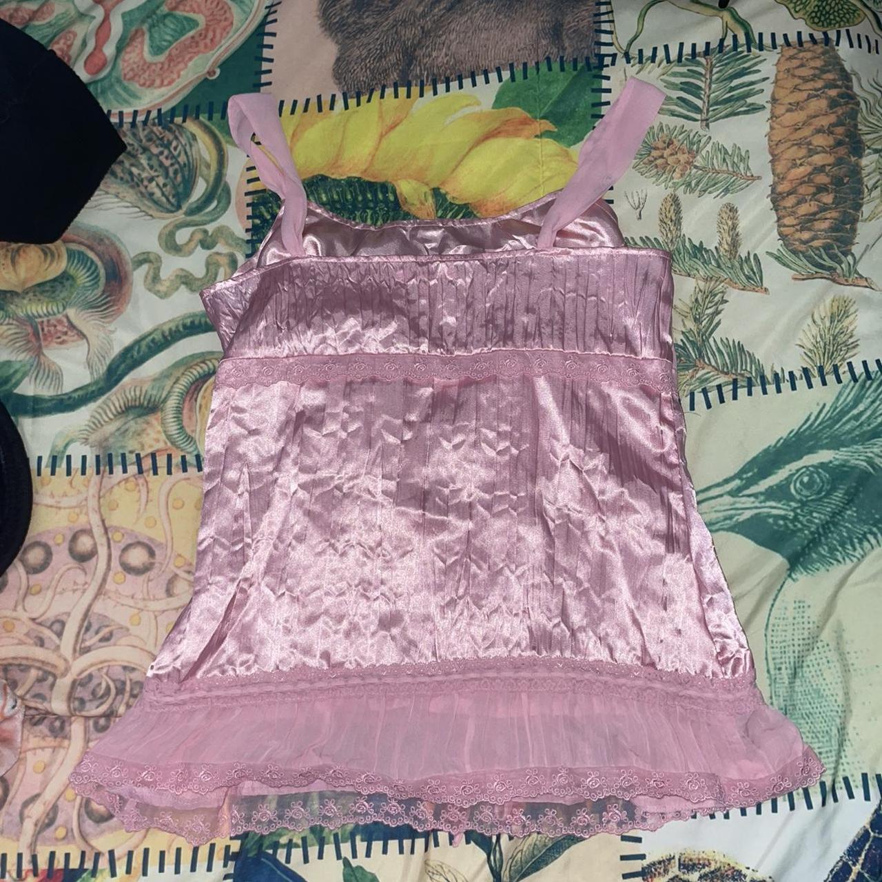 Limited Too Women's Pink Blouse | Depop