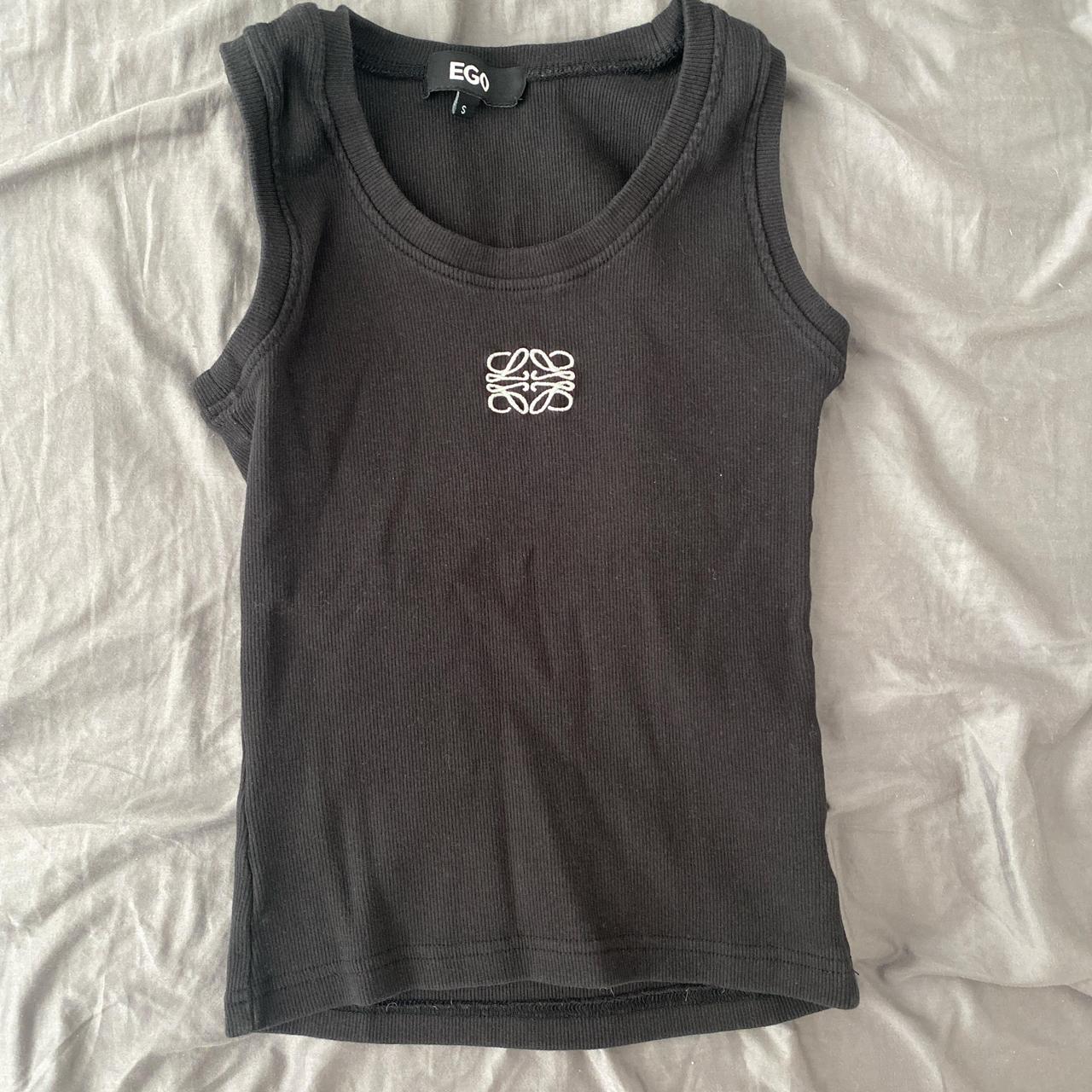Ego tank black Good condition Worn twice Copy of... | Depop
