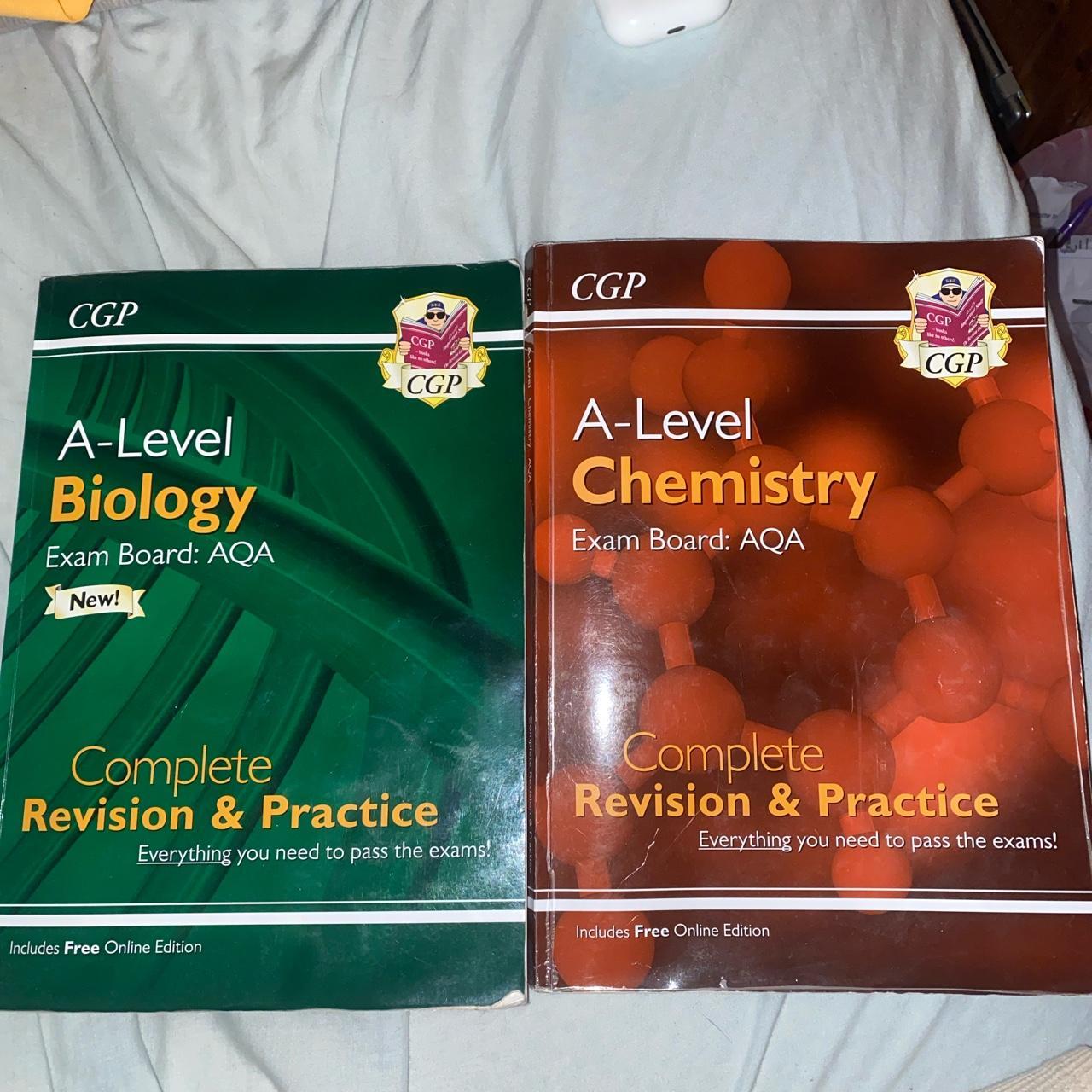 Aqa cgp revision guides BOTH INCLUDED Good condition... - Depop