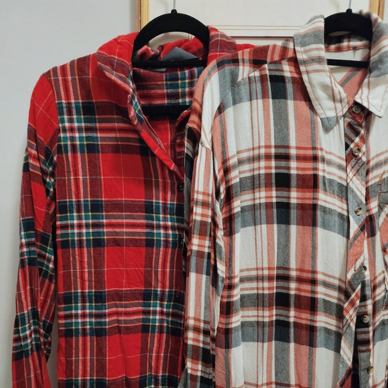 ♥️ 2 Camden Vintage Oversized Flannels ♥️ Soft & warm... - Depop