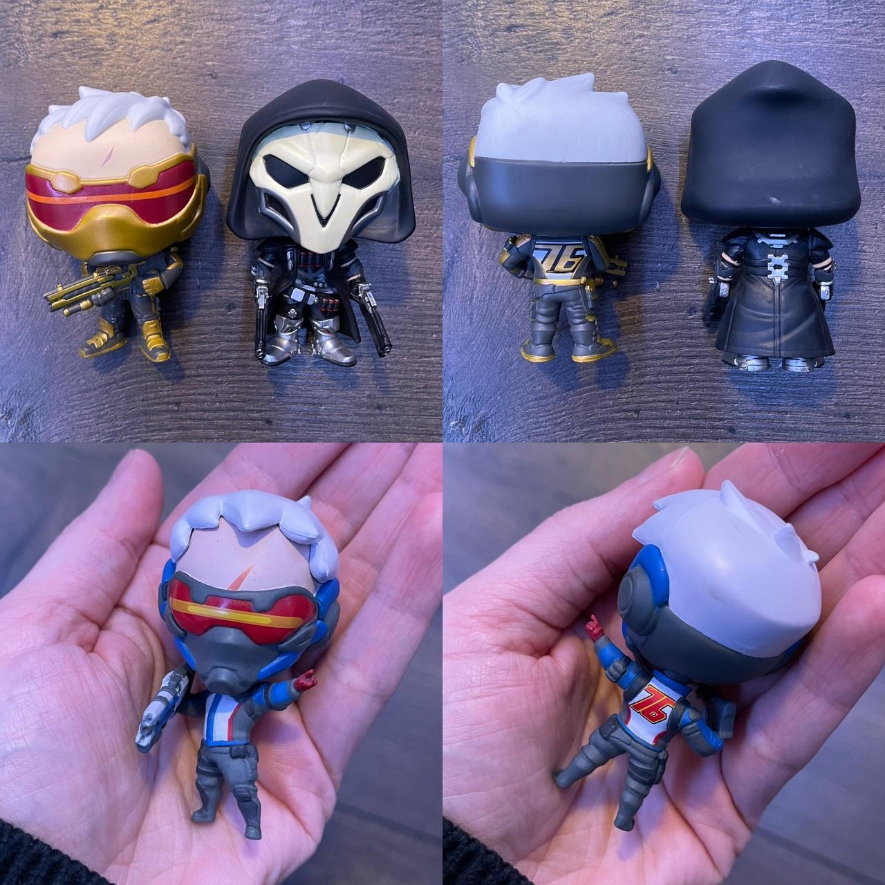 💀🔫 Overwatch: Reaper76 Soldier 76 Reaper Art Print... - Depop