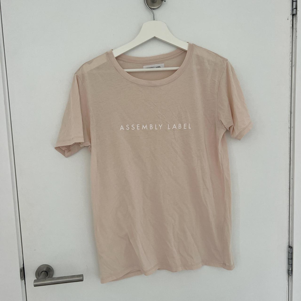 Assembly label logo tshirt Size 6 - Depop