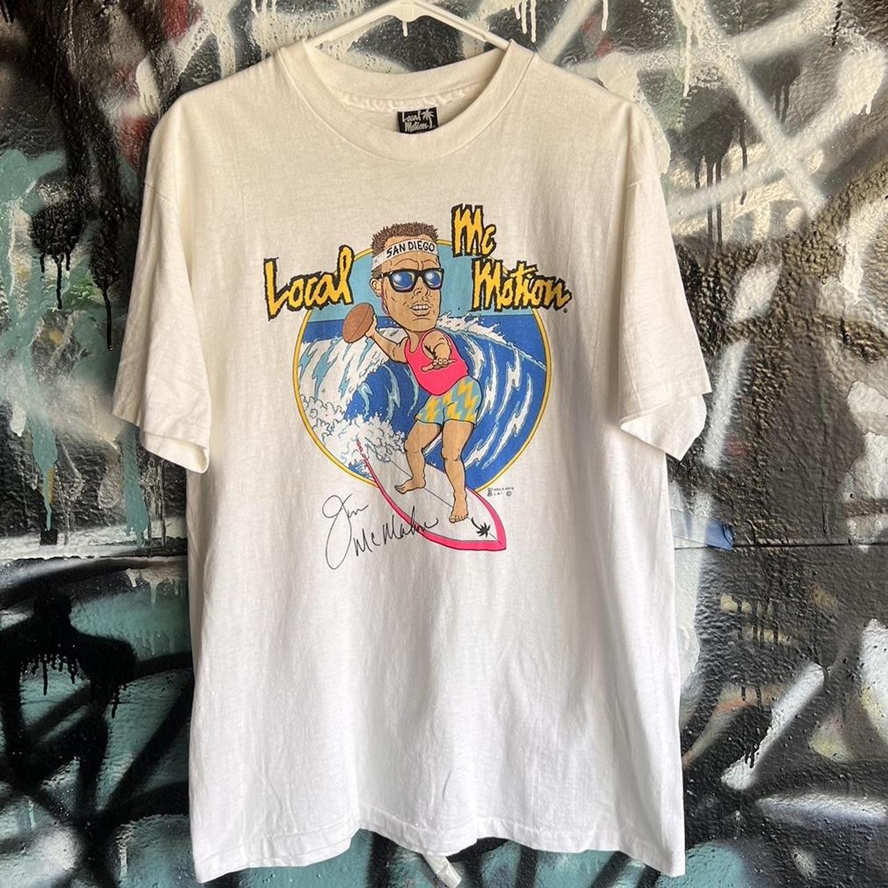 VTG LOCAL MOTION JIM MCMAHON T SHIRT 🏄🏼‍♂️ The one and... - Depop