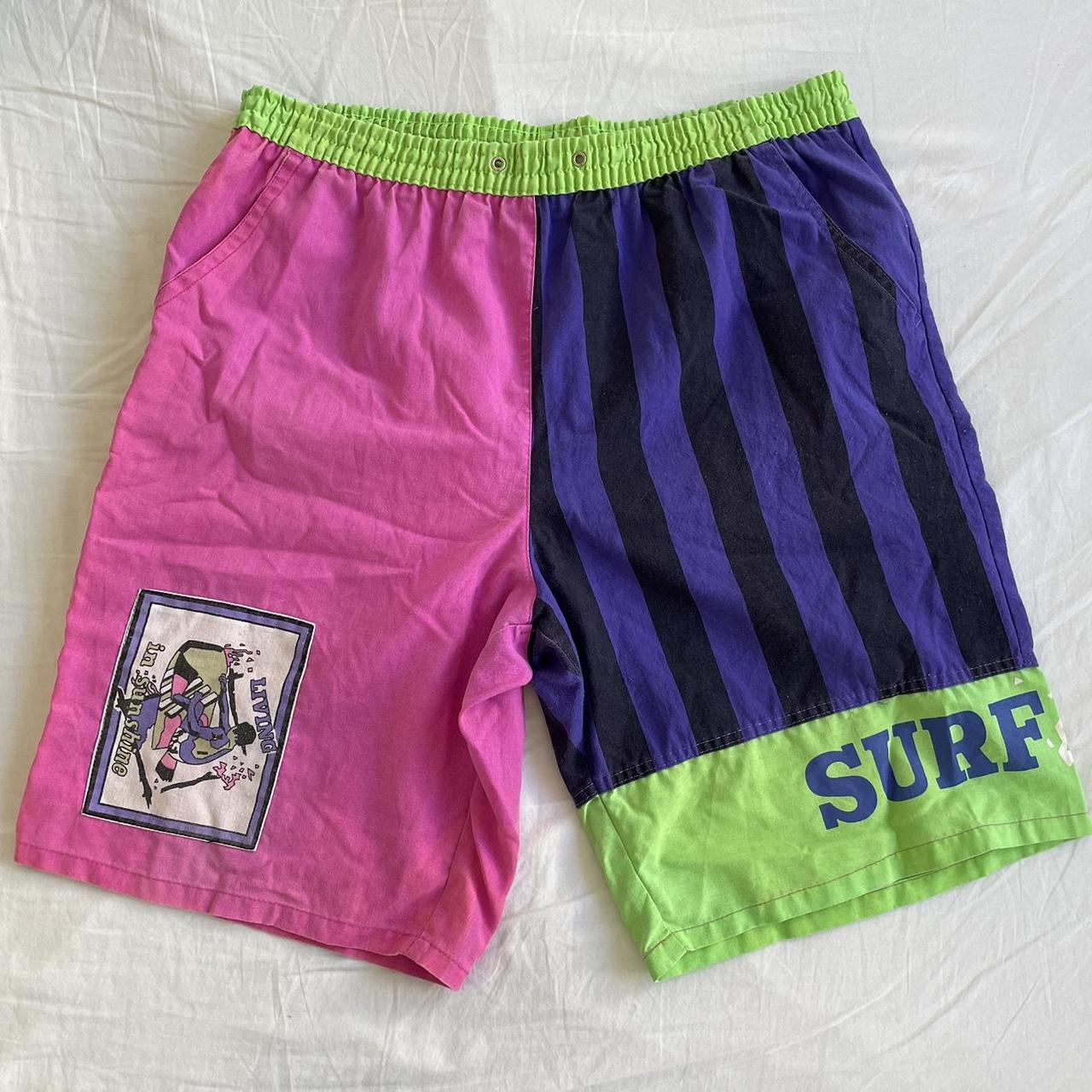 Vintage rodeo bodyboard, board shorts. Size says... - Depop