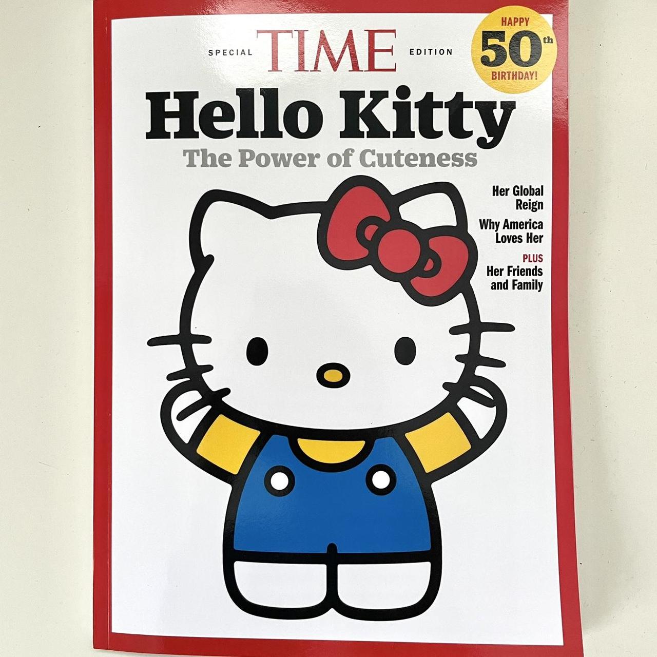 Hello Kitty 50th Anniversary Time Magazine Special... | Depop