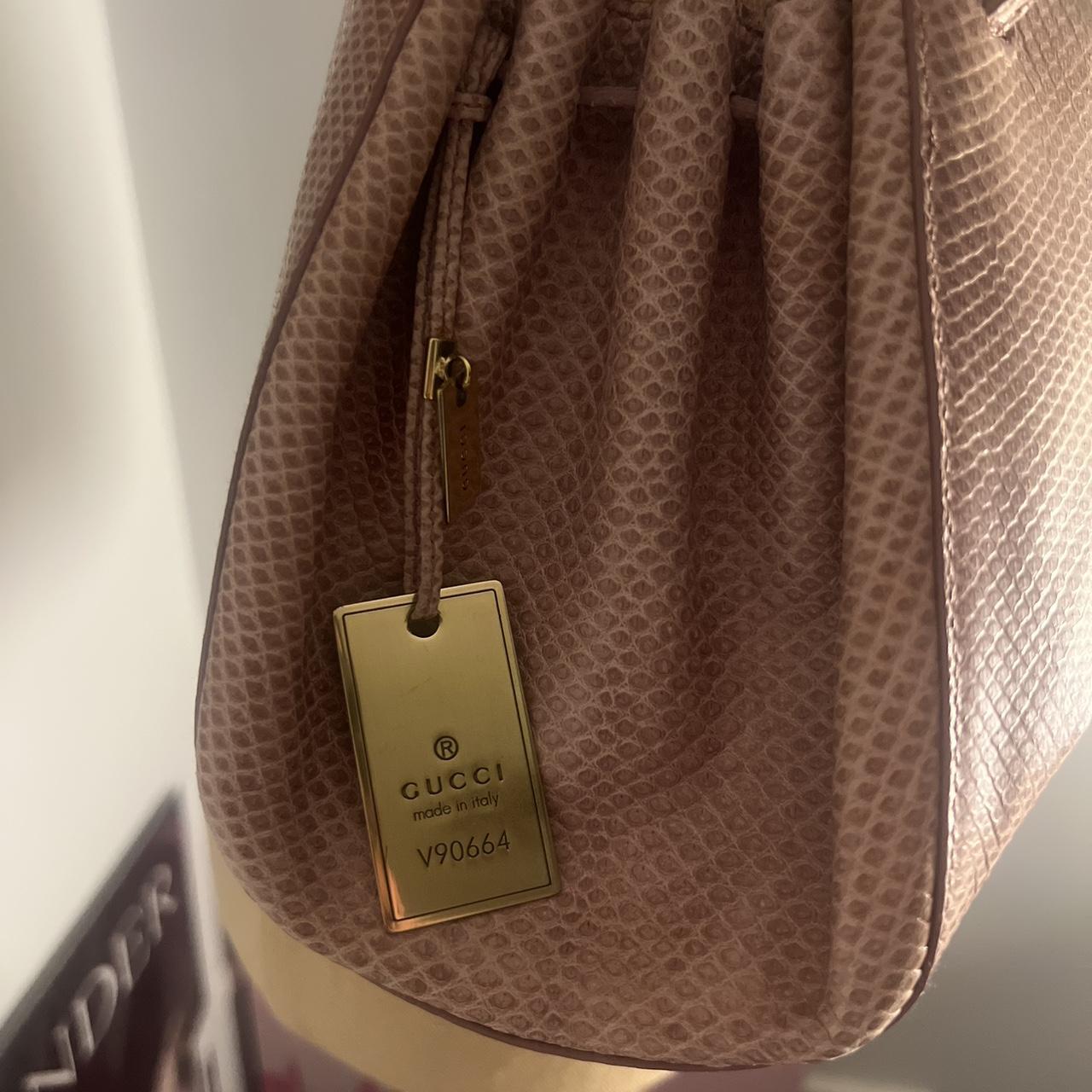 Gucci Snake Print Bucket Bag. Comes with eBay... - Depop