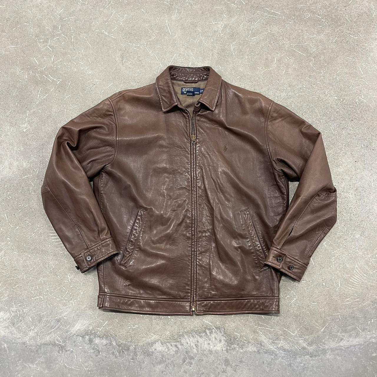 Polo Ralph Lauren Men's Brown Jacket | Depop