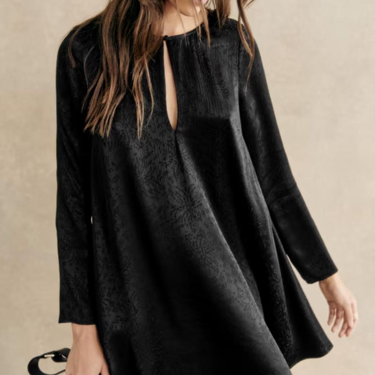 Black Ariette Dress from Sézane. - Depop