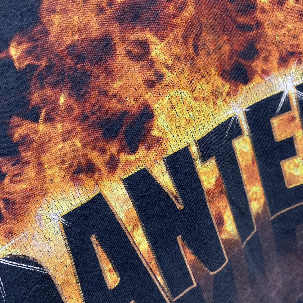 Vintage Pantera Flame Tee (RARE) - Depop