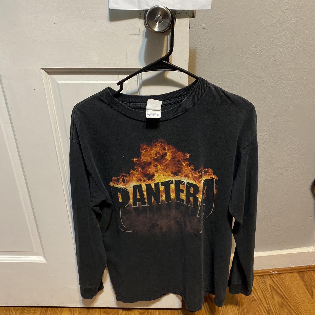 Vintage Pantera Flame Tee (RARE) - Depop