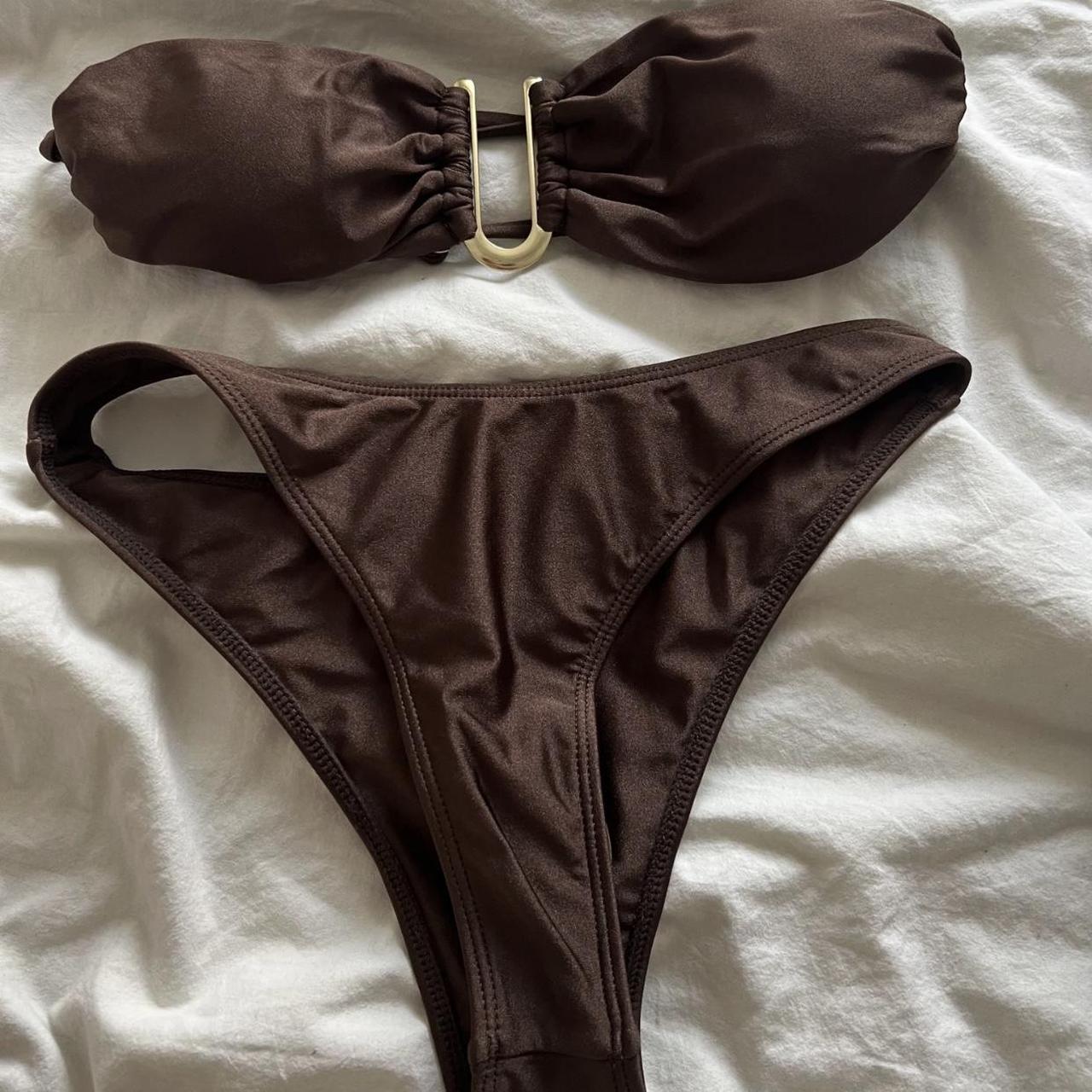 American Vintage Women's Brown Bikinis-and-tankini-sets | Depop
