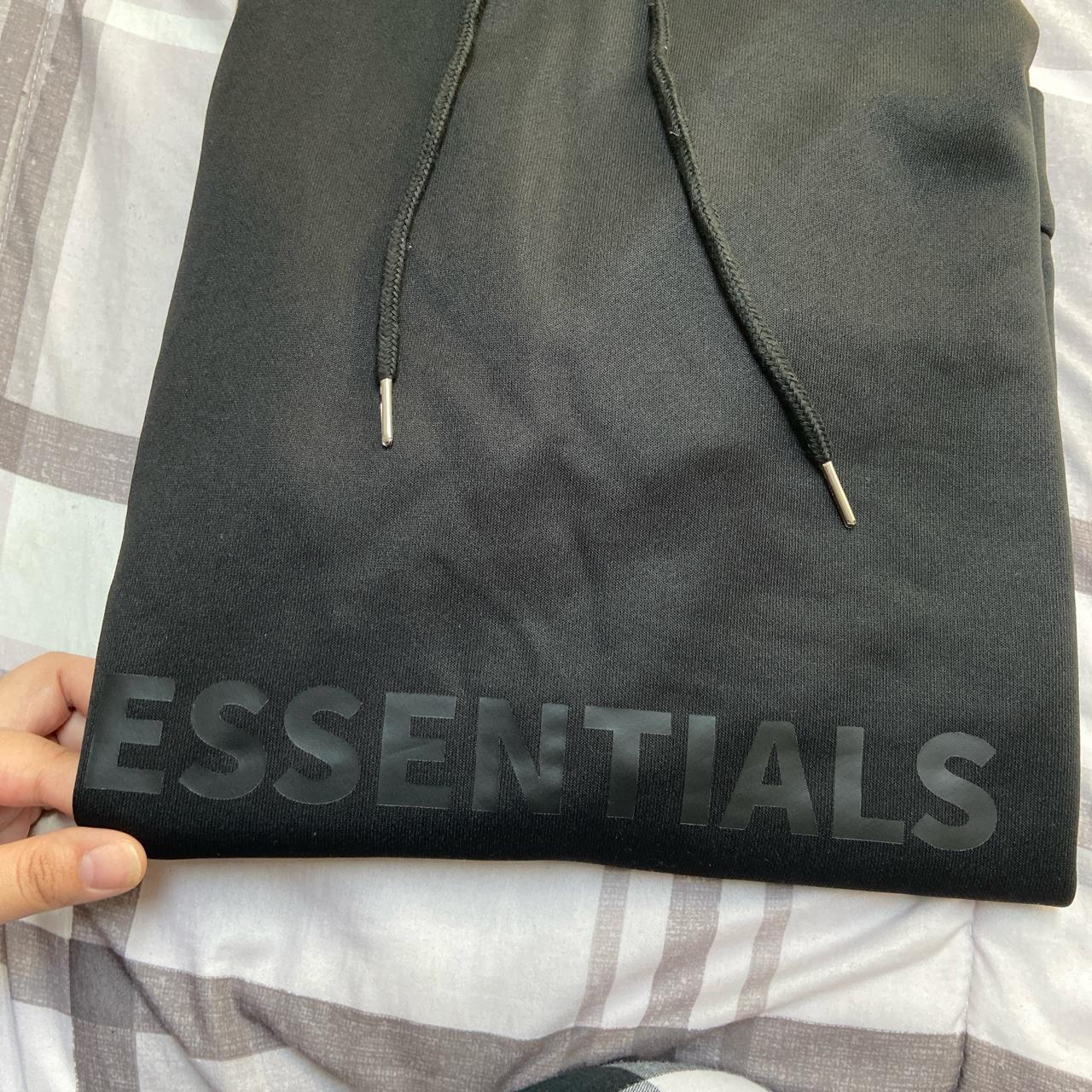 Essentials Men's Black Jumper | Depop
