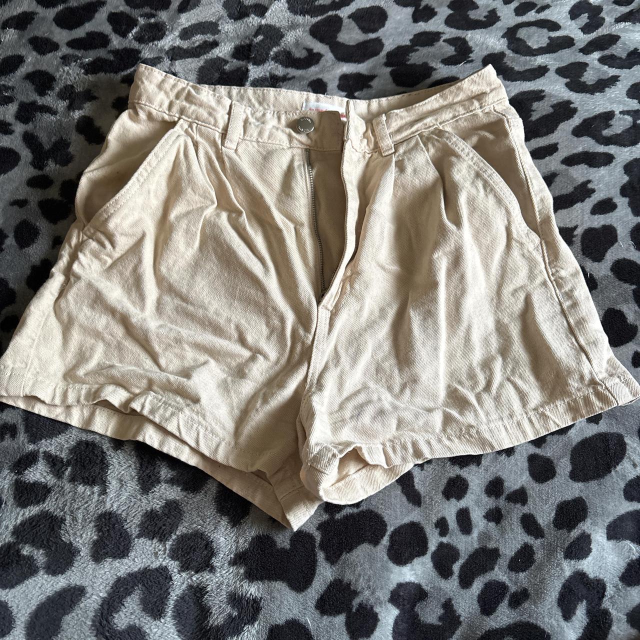 SUPRE BEIGE SHORTS - purchased second hand but look... - Depop