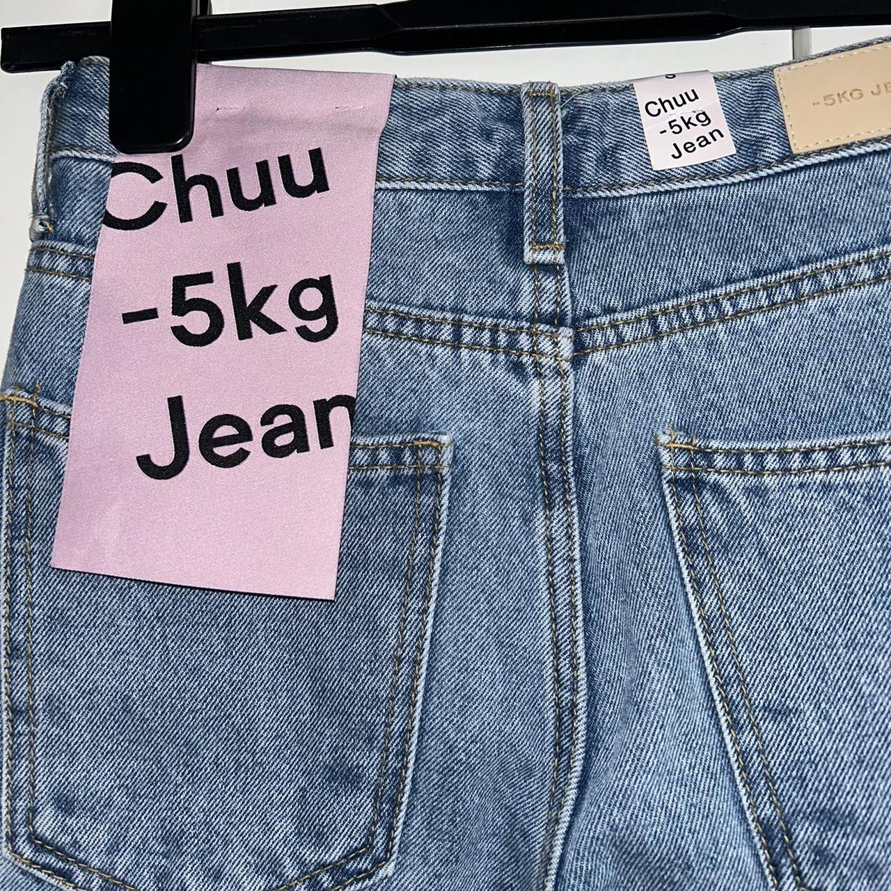 CHUU -5KG Jeans with tags / label on Size S (Korean... - Depop