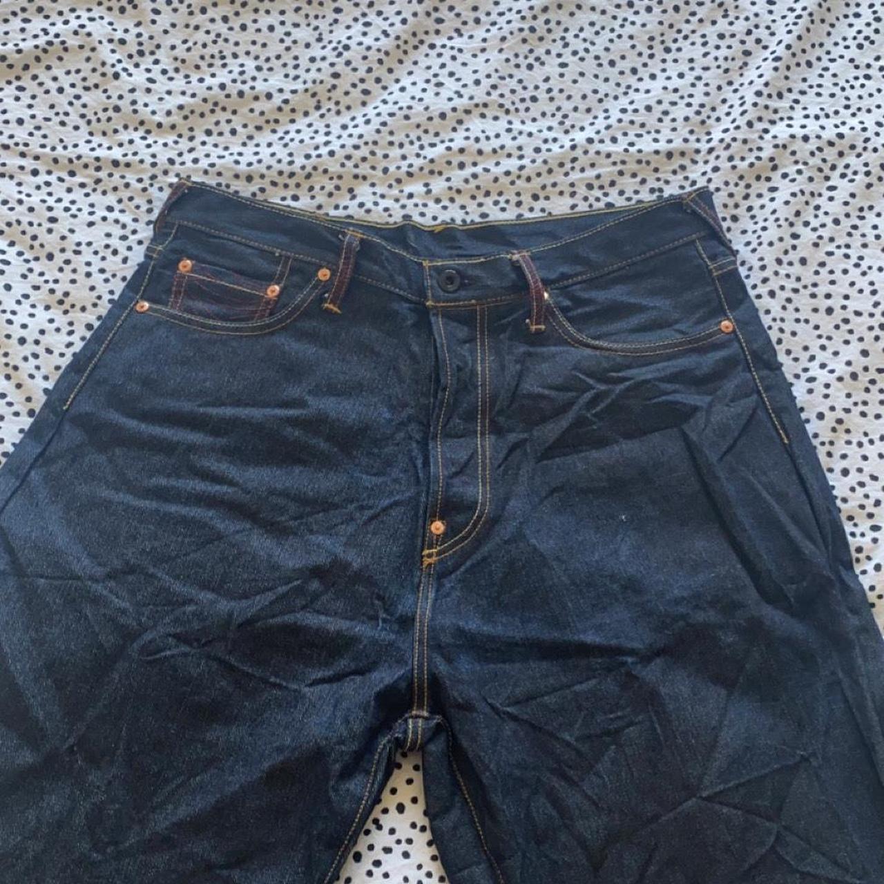 Red Monkey Company RMC jorts/jean shorts good... - Depop