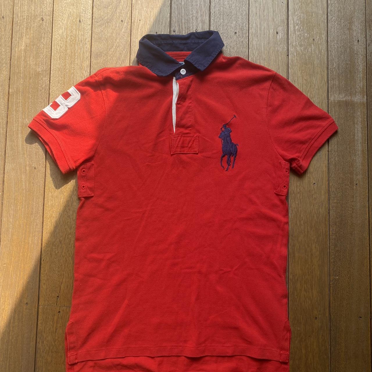 Ralph Lauren Big Pony Chief Keef Polo Shirt Great... - Depop