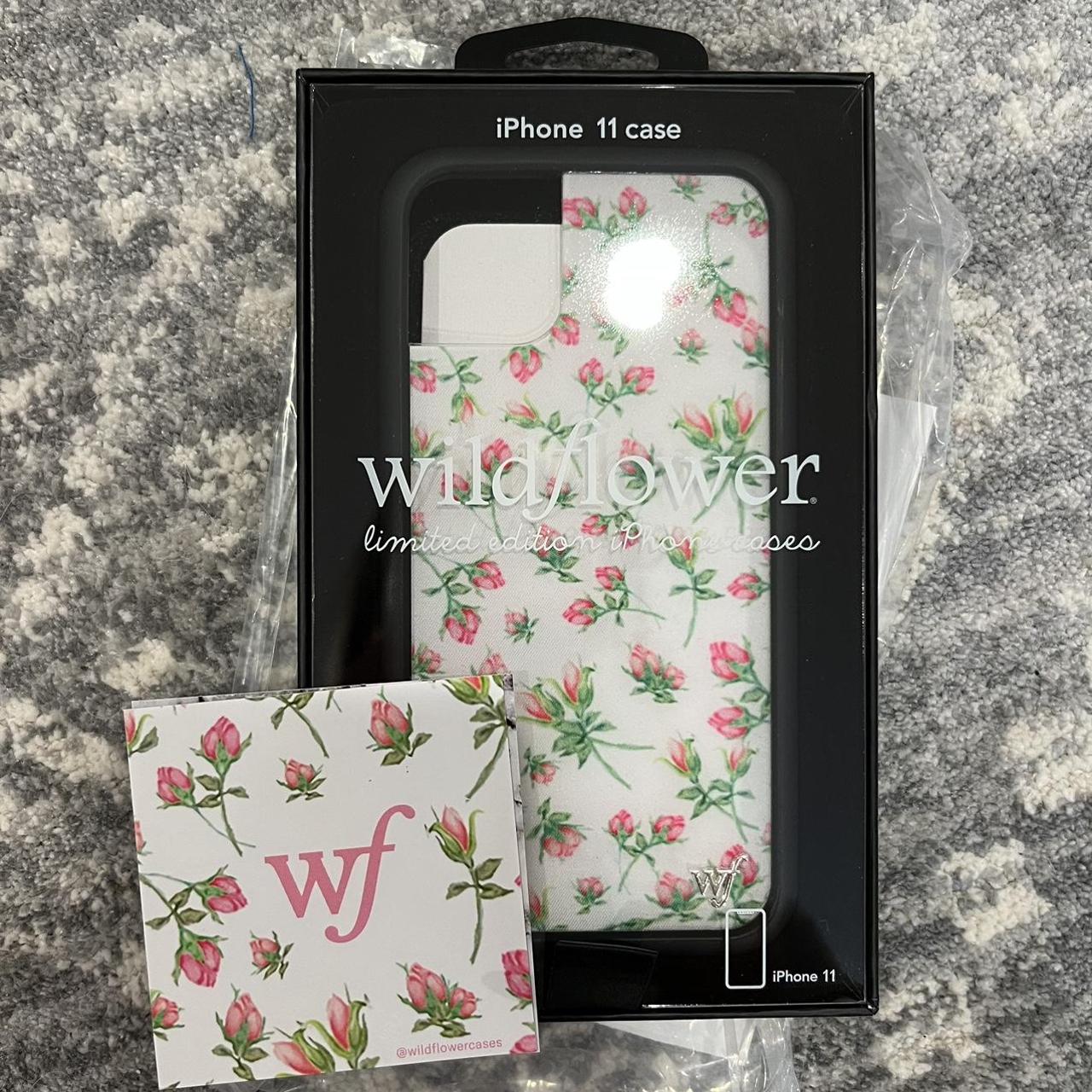 Wildflower case for Iphone 11 Brand new never even... - Depop