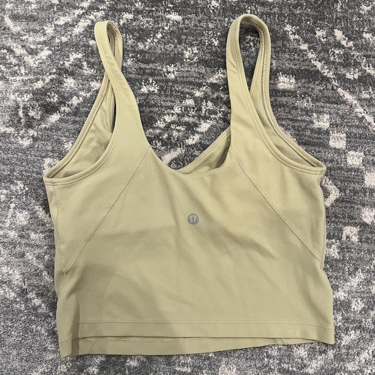 Lululemon align tank Cute light/matcha green color... - Depop