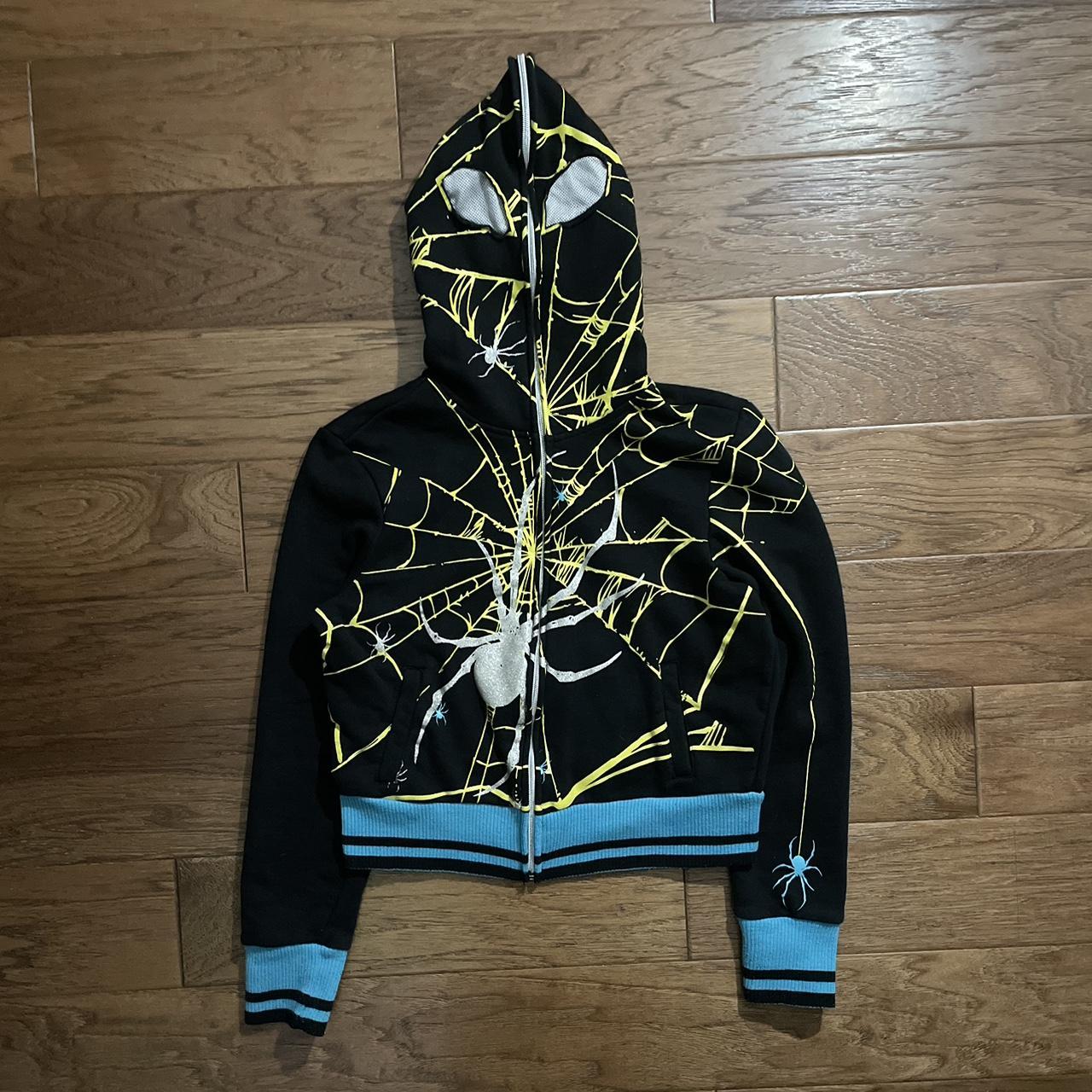 INSANE VINTAGE Y2K SPIDER FULL ZIP LOT 29... - Depop