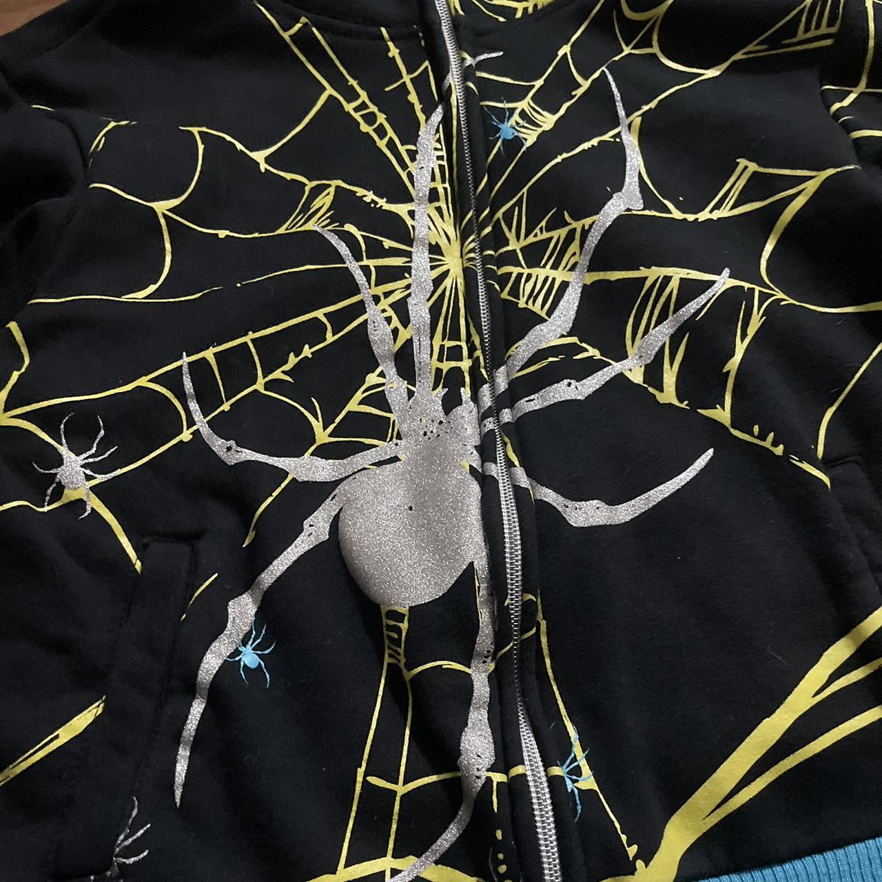 INSANE VINTAGE Y2K SPIDER FULL ZIP LOT 29... - Depop